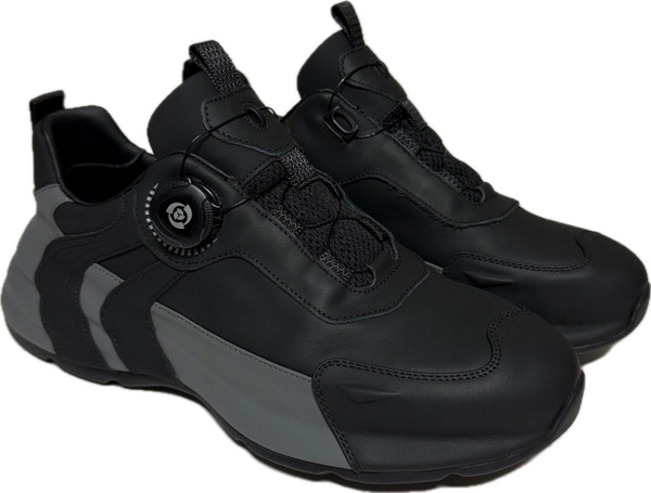 Кроссовки Мужской Romitan Натуральная кожа, размер 43 Демисезон Система ...