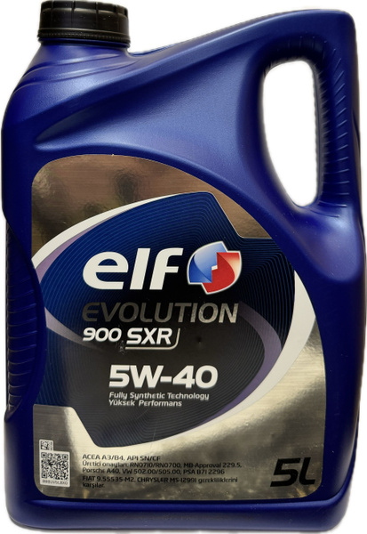 Масло моторное 77 Lubricants elf' evolution 900 sxr 5W-40 Синтетическое ...