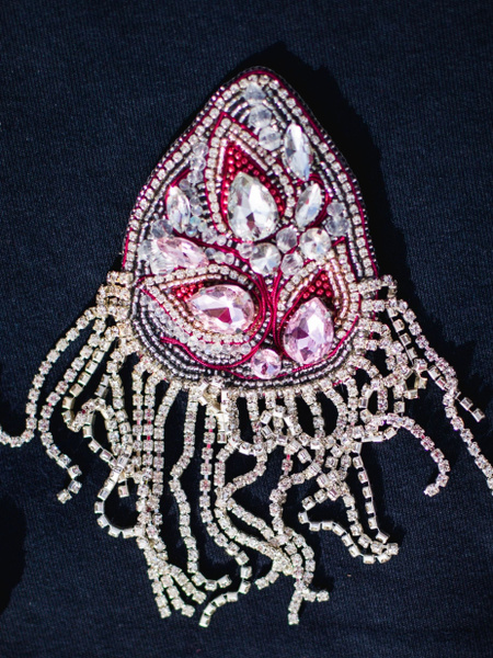 Брошь, эполет, стильный погон, ручная работа от Brosh_from_lady_Si ...