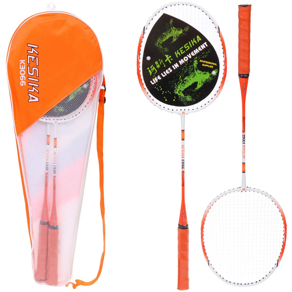 Набор для бадминтона KESIKA две металлические ракетки 65 см, чехол ...