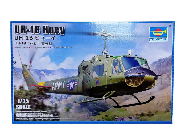 05111 Trumpeter Американский многоцелевой вертолёт UH-1B Huey (1:35 ...