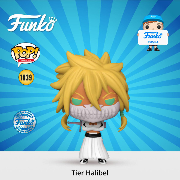 Характеристики Фигурка Funko POP! Animation Bleach Tier Halibel (Exc ...