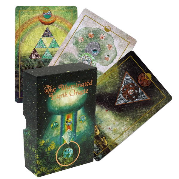 Новая Настольная игра Illuminated Earth Oracle Card Карта Таро ...