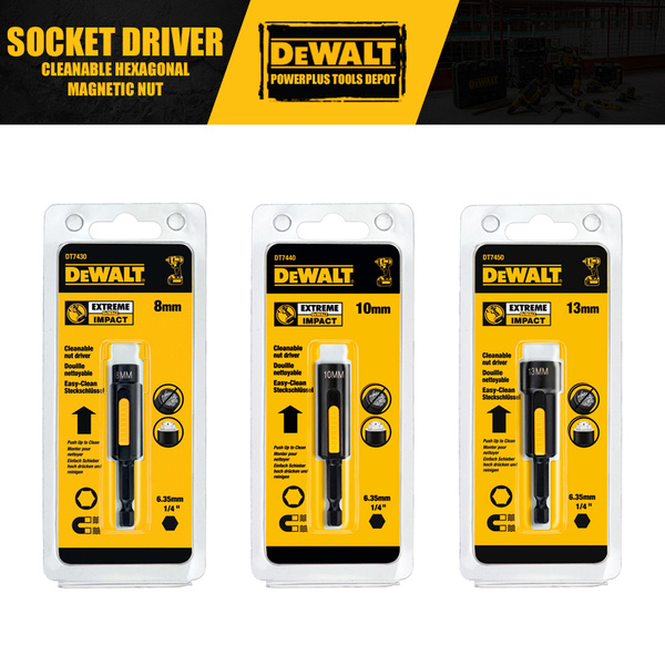 DEWALT DT7430 DT7440 DT7450 Очищаемая шестигранная магнитная гайка ...