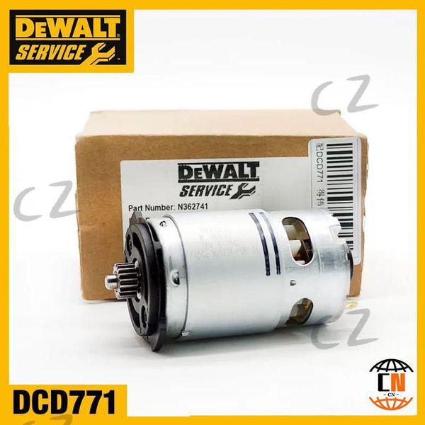 Двигатель на 18 зубьев для дрели-шуруповерта DeWalt 18V DCD771 DCD771C2 ...