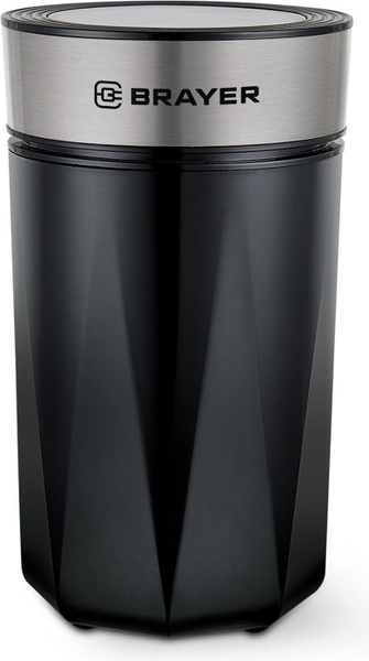 BRAYER Кофемолка BR1186 150 Вт, объем 60 г купить на OZON по низкой цене (1467121258)