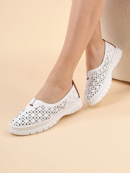 Слипоны Женский Covani Натуральная кожа Танцы, Бег, размер 41 7 Лето Без застёжки Россия ...