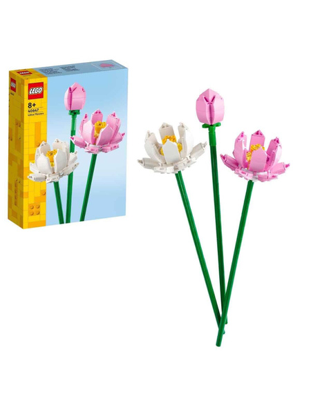 LEGO Lotus Flowers 40647 набор для конструирования игрушек для детей от ...