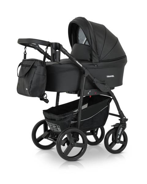 Коляска Verdi TRAVEL 3в1 (color 05) черная экокожа купить на OZON по ...