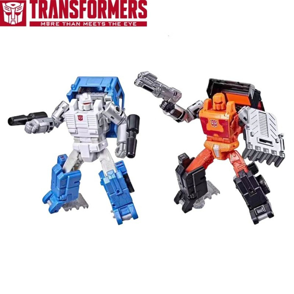 Трансформеры игрушки Autobot Road Ranger & Autobot Puffer Deluxe Class ...