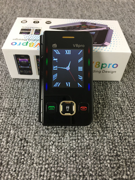 Мобильный телефон V8pro, черный купить на OZON по низкой цене (1948475617)