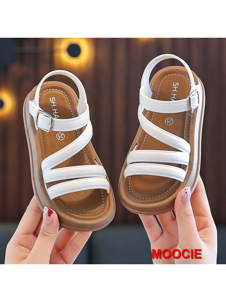 Босоножки Девочки MOOCIE Без каблука EVA, размер 32 Открытый нос Лето Китай Липучки Пряжки ...