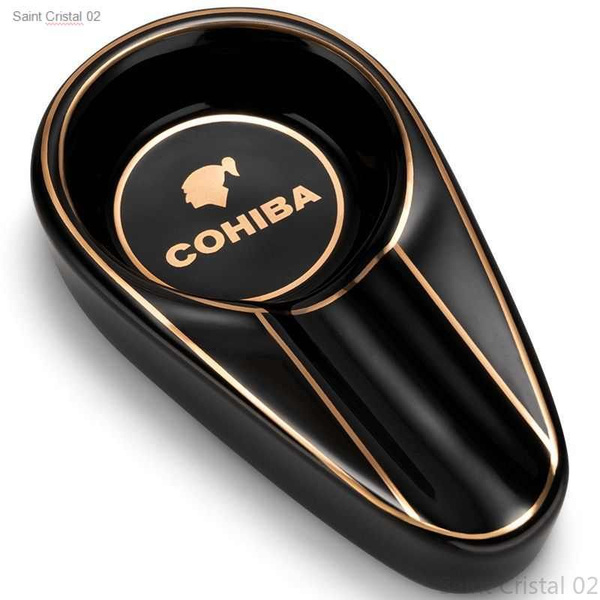 COHIBA Керамическая пепельница для сигар Saint Cristal 02 купить на OZON по низкой цене (1971982364)
