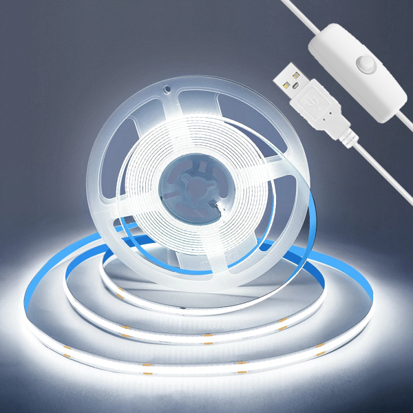 AIMENGTE Светодиодная лента 6 Вт, IP00, Холодный белый, 1 шт купить на OZON по низкой цене ...