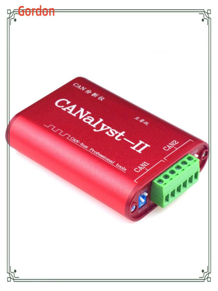 Анализатор CAN CANOpen J1939 Преобразователь USBCAN-2II, совместимый с ZLG USB в USBalyst-II ...