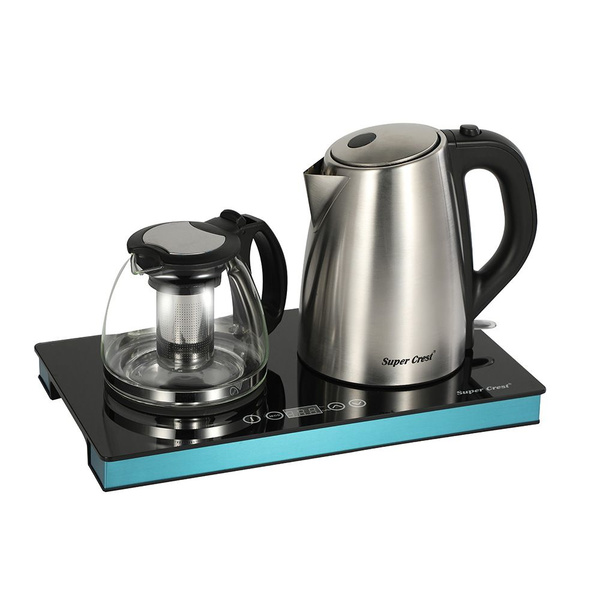 SUPER CREST Электрический чайник SCT-4009, бежевый купить на OZON по низкой цене (2012427189)