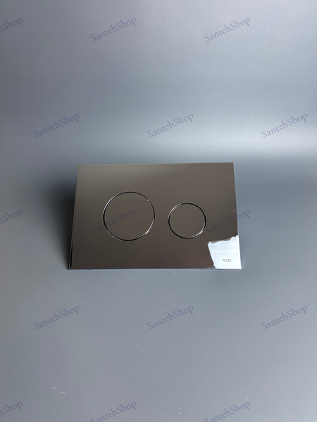 TECEloop 9240921 хром глянец , Пластиковая (панель) кнопка смыва для инсталляции Tece с двойным ...