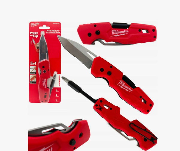 Складной нож Milwaukee FASTBACK 5 в 1 4932492454 купить на OZON по ...