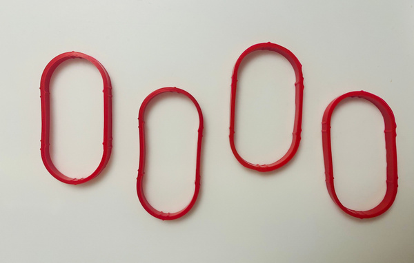 Прокладка впускного коллектора ресивера 4 штуки комплект 20763 Ларгус ...