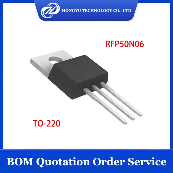 10 шт./Лот RFP50N06 MOSFET N-CH 60V 50A TO220-3 TO-220 Новые в наличии Торговые компоненты ...