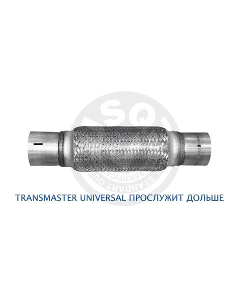 Гофра выхлопной трубы автомобиля с трубами под хомут TRANSMASTER UNIVERSAL 51-100-200 купить c ...