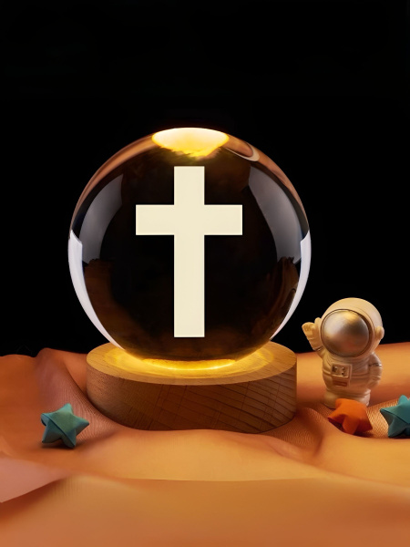 Хрустальный шар с крестом купить на OZON по низкой цене (2096414740)