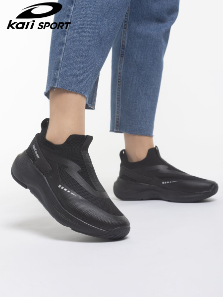 Слипоны Женский Kari Текстиль, Полиуретан Бег, Фитнес, размер 38 G Лето Без застёжки купить c ...