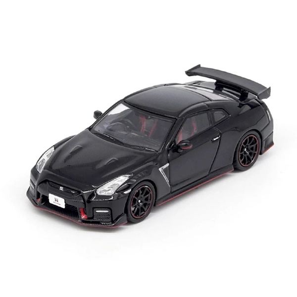 Машинка Inno64 1/64 Nissan Gt-R R35 Nismo Black Diecast Scale Model Car ...