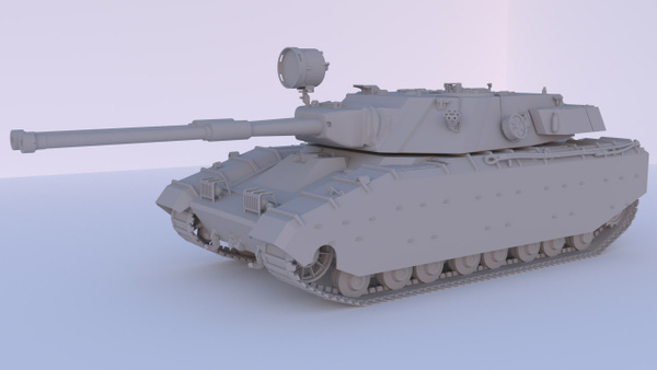 FV225 Crossbow Сборная модель в масштабе 1:100 купить на OZON по низкой ...