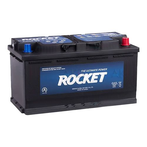 Rocket Batteries Аккумулятор автомобильный, 105 А•ч, Обратная ...
