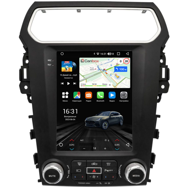 Штатное головное устройство Ford Explorer 5 2010-2019 Canbox M-Line ...