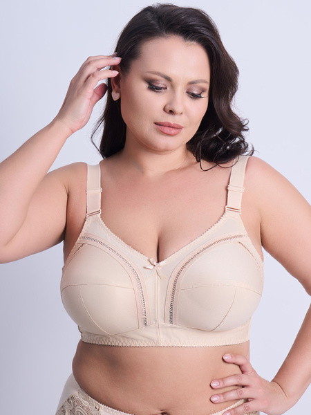 Бюстгальтер Женский Lavandina без косточек, размер 80G светло-розовый Полиамид Домашний Россия ...