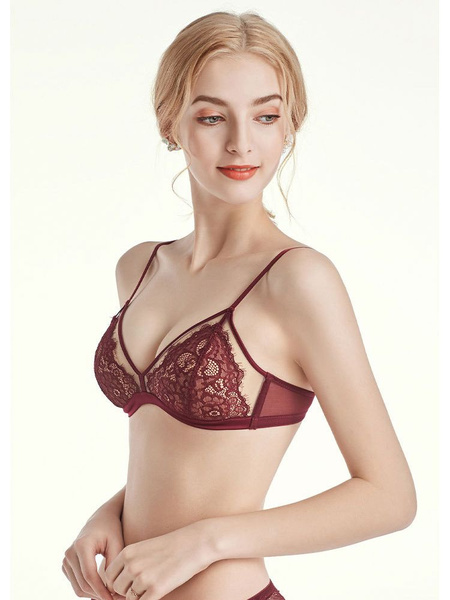 Бюстгальтер Женский Milavitsa, размер 75A, 75B красный Спандекс Домашний купить c доставкой на ...