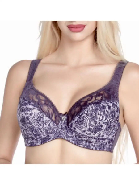 Бюстгальтер Женский Lanny Mode, размер 80E сиреневый Китай купить c ...