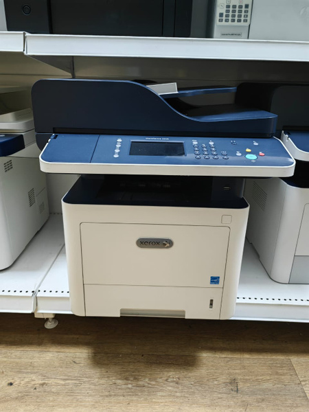МФУ лазерное бу Xerox WorkCentre 3345 DNI, сетевое, автоматическая ...