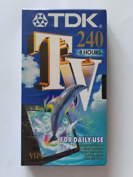 Видеокассета VHS TDK 240 купить на OZON по низкой цене (2378870474)