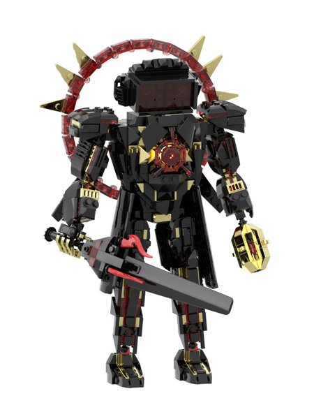 Пластиковый конструктор/Skibidi toilet,Doomsday Watcher Titan TV King ...