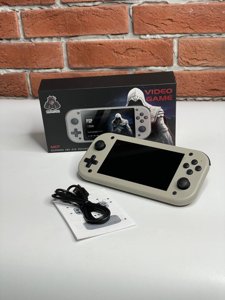 Консоль игровая портативная, переносная приставка M17 PSP, HD экран, 20 ...