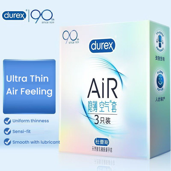 Durex 3 невидимых ультратонких презервативов из натурального латексного ...