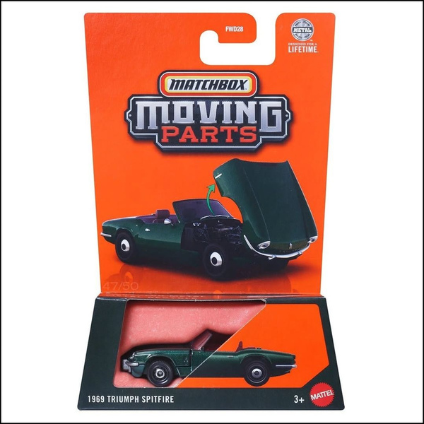 Машинка Matchbox Moving Parts 1/64 Car 1969 TRIUMPH SPITFIRE 2025-FWD28 ...