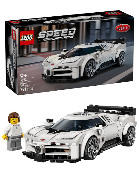 Конструктор LEGO Speed Champions Bugatti Centodieci 390 291 деталь, возраст 9+, 77240 купить на ...