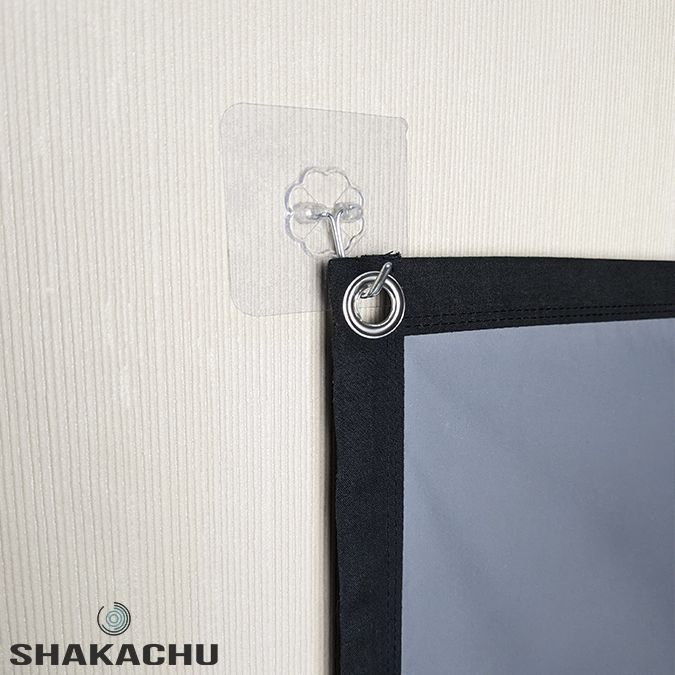 Экран для проектора Shakachu FGM120R с кольцами, светоотражающий ...