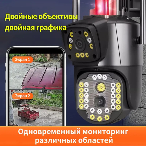 Характеристики камера видеонаблюдения wifi уличная, наружного ...
