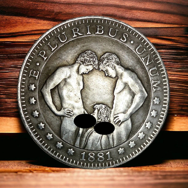 Монета США 1 доллар 1881 года. История любви. Девочки ню. Эротика, камасутра купить на OZON по ...