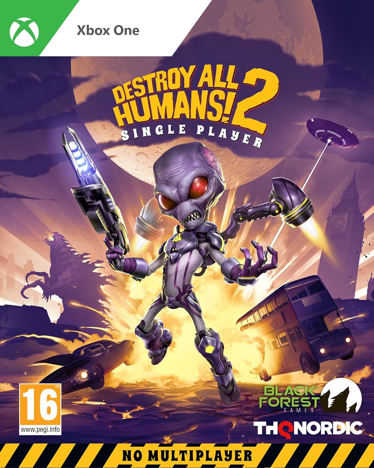 DESTROY ALL HUMANS XBOX ONE OZON
