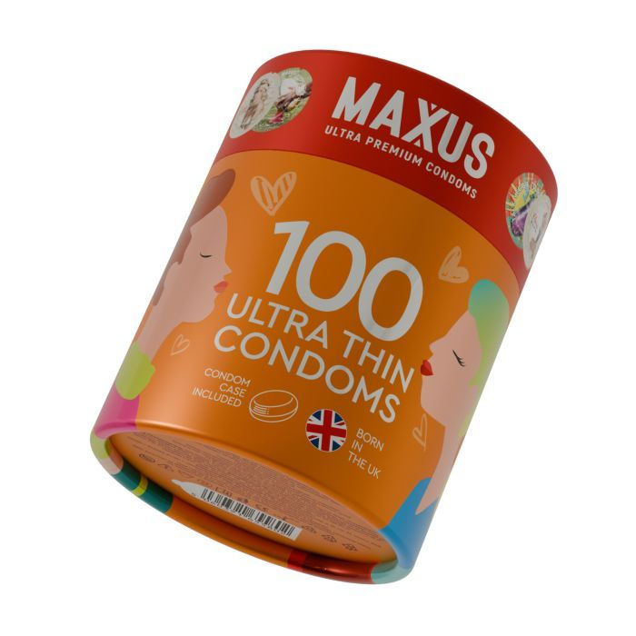 Ультратонкие презервативы Maxus Ultra Thin - 100 шт. - купить с ...