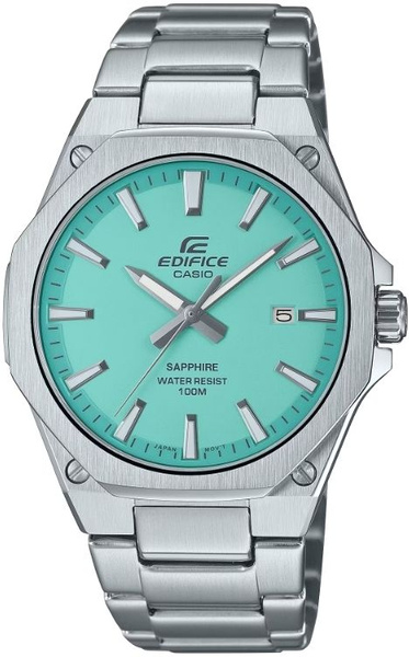 Японские кварцевые часы Casio Edifice EFR-S108D-2B на стальном браслете ...