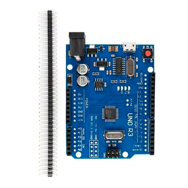 Arduino Uno R3, разъём micro USB - купить с доставкой по выгодным ценам ...