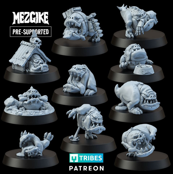 Миниатюра Warhammer 40000. Orks. Сквиги / Squigs / Good Boyz (10 ...