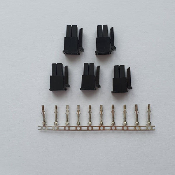 MOLEX 4-pin разъемы "мама" Micro-Fit 3.0 +10 контактов - купить с ...